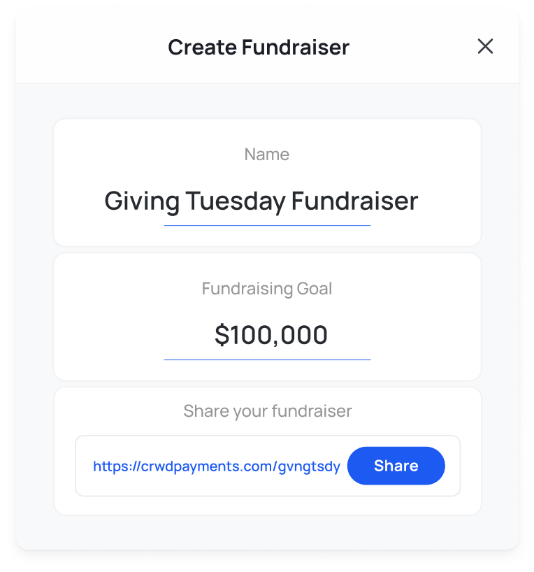 Easy Online Payment Processing For Nonprofits - Crowded