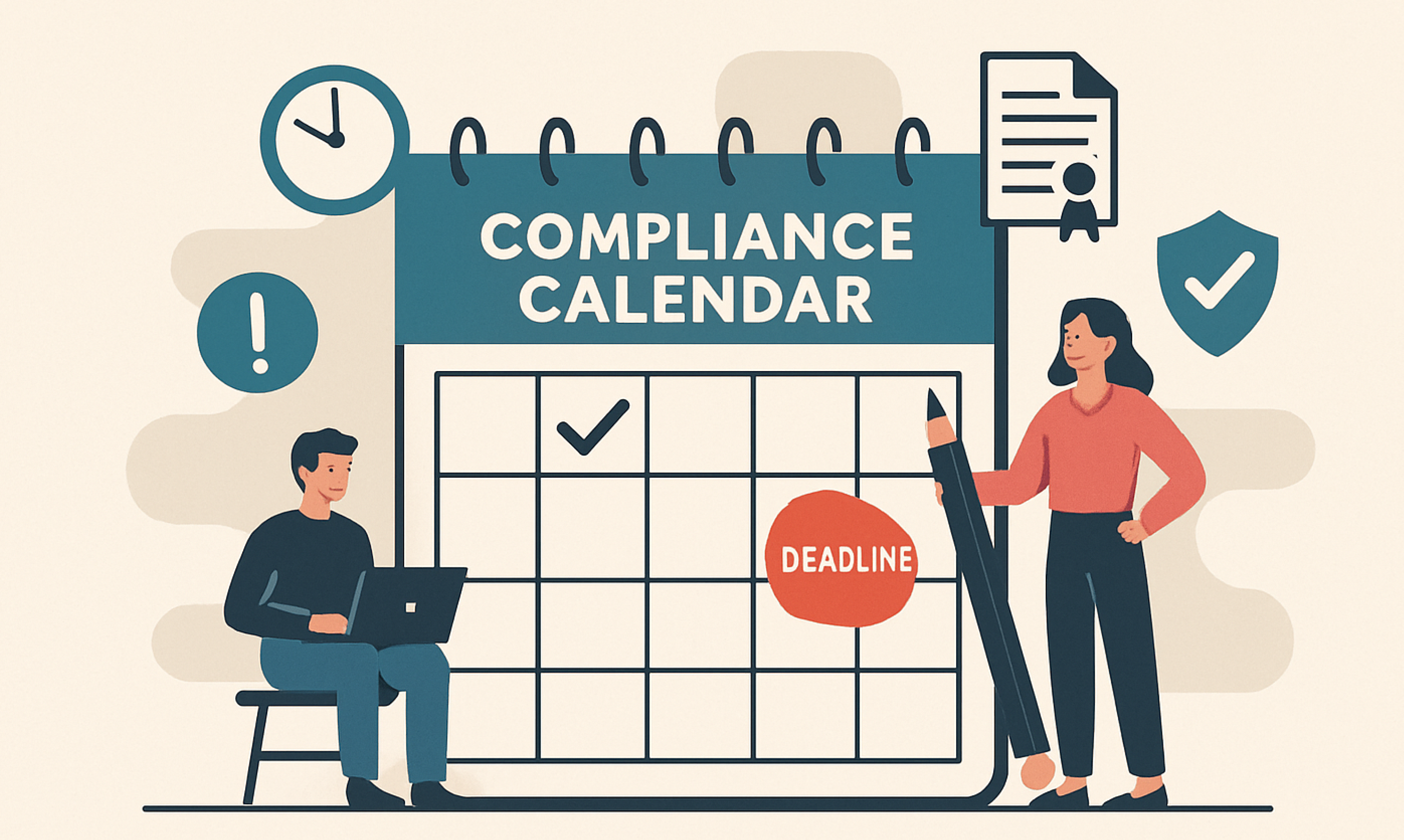 Association Compliance Calendar: IRS Deadlines & State Filings - Crowded