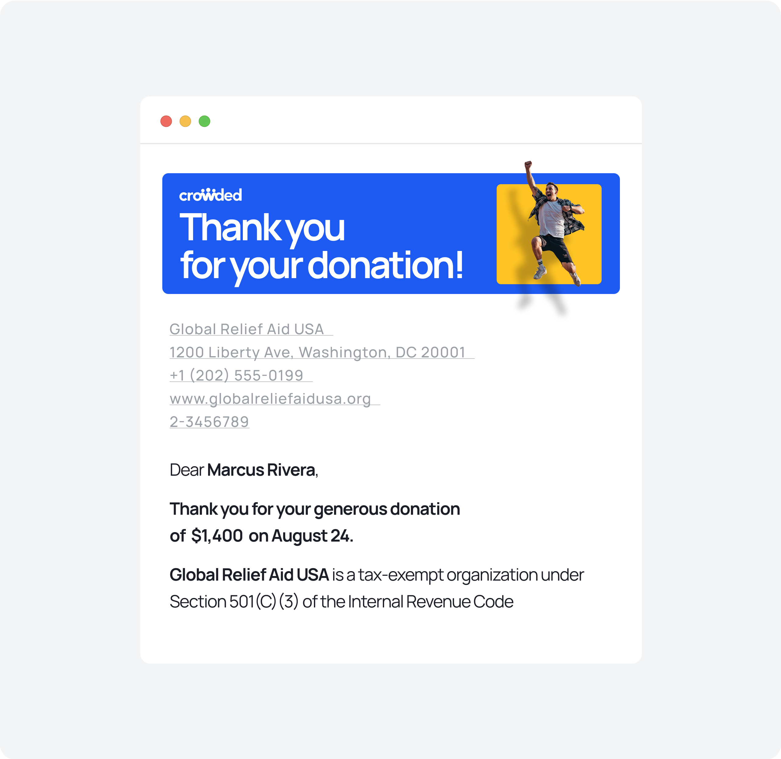 Donation Processing & Sales Tax Recovery For Charities