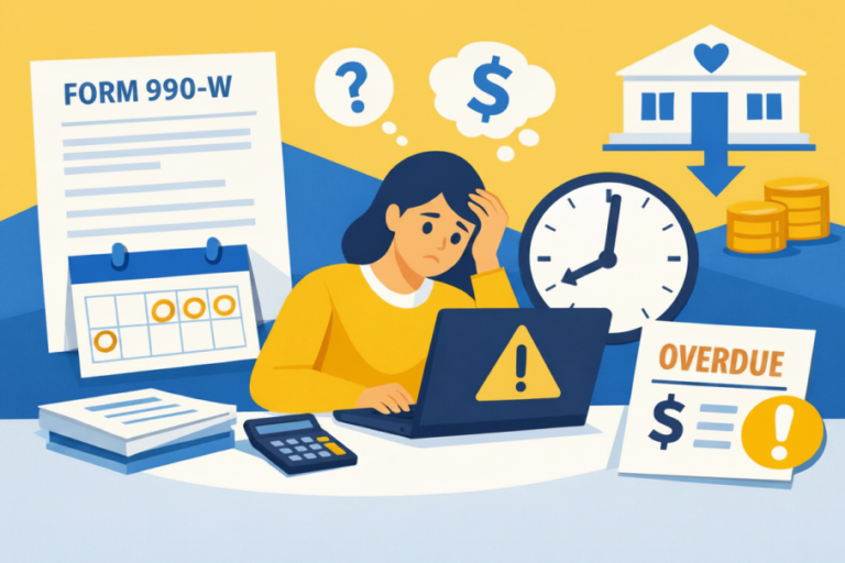 Form 990-W Instructions: Avoid IRS Penalties